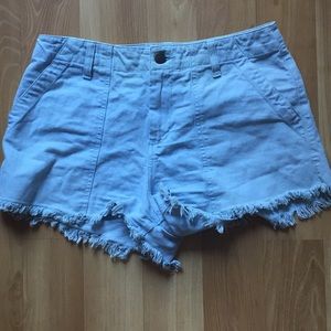 Rip Curl | Shorts | Ripcurl Light Blue Colored Shorts With Frayed Edge ...